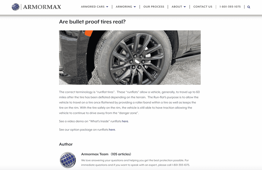 Armormax - Design, Development & Content for SEO - AUQ.io